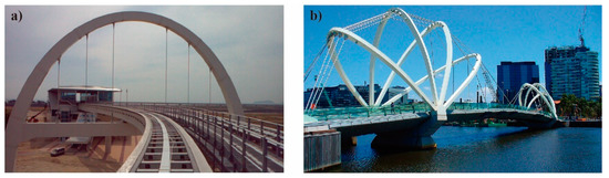 The Diagonal Arch Bridge, a Particular Case of Spatial Arch Bridges