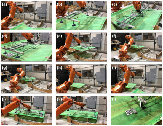 Sensor-Guided Assembly of Segmented Structures with Industrial Robots
