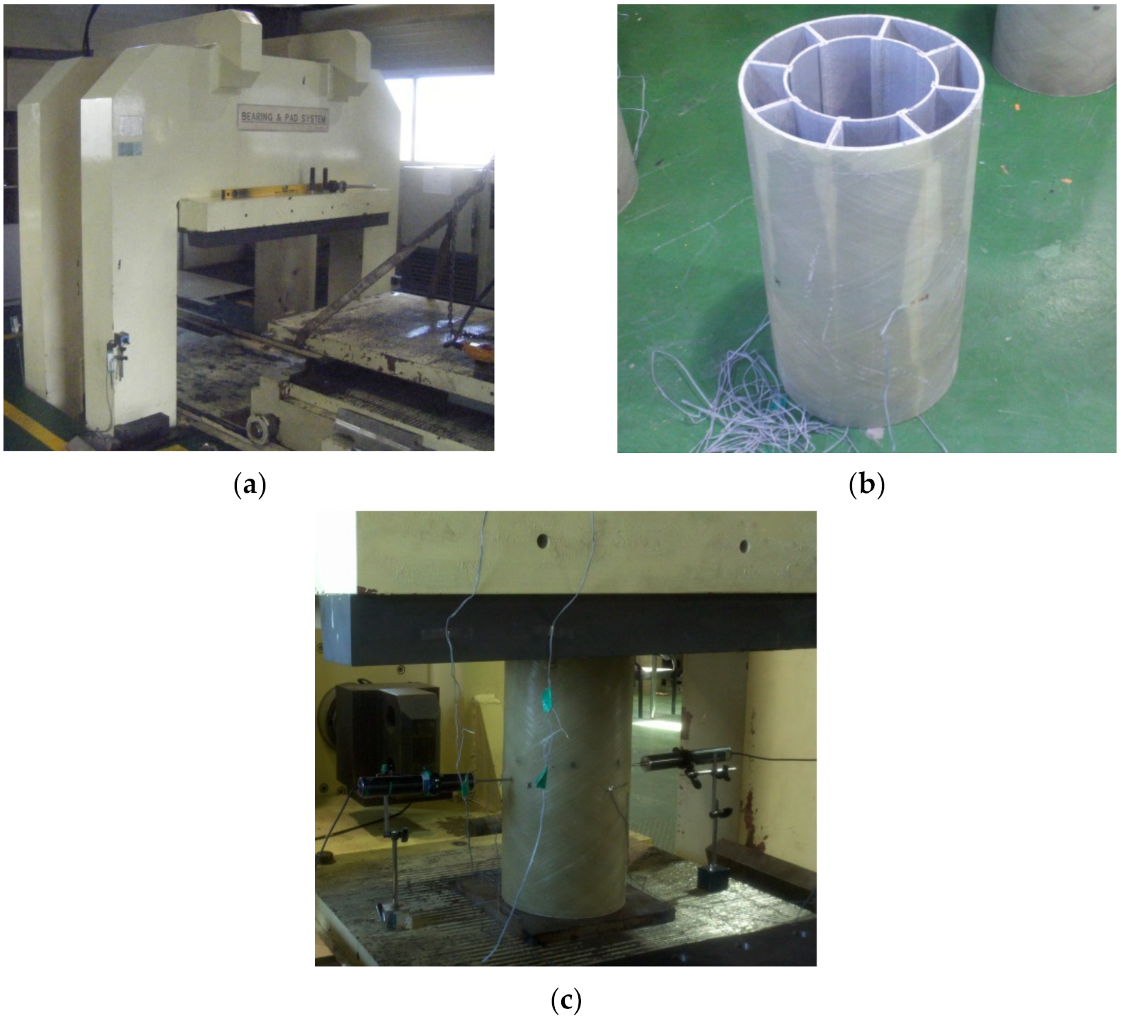 Compressive Strength Testing of Hybrid Concrete-Filled Fiber-Reinforced ...
