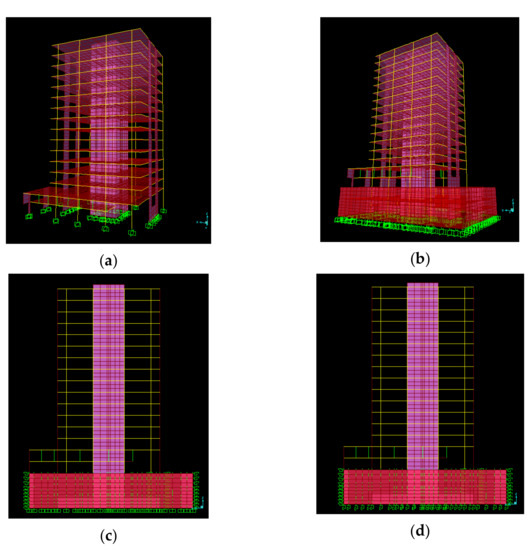 Numerical Study of the Seismic Response of an Instrumented Building ...