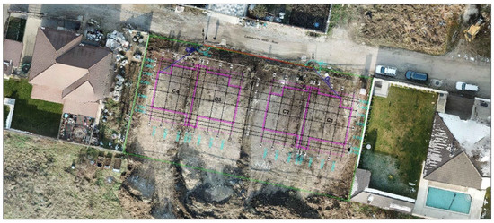 Methodological and On-Site Applied Construction Layout Plan with Batter ...