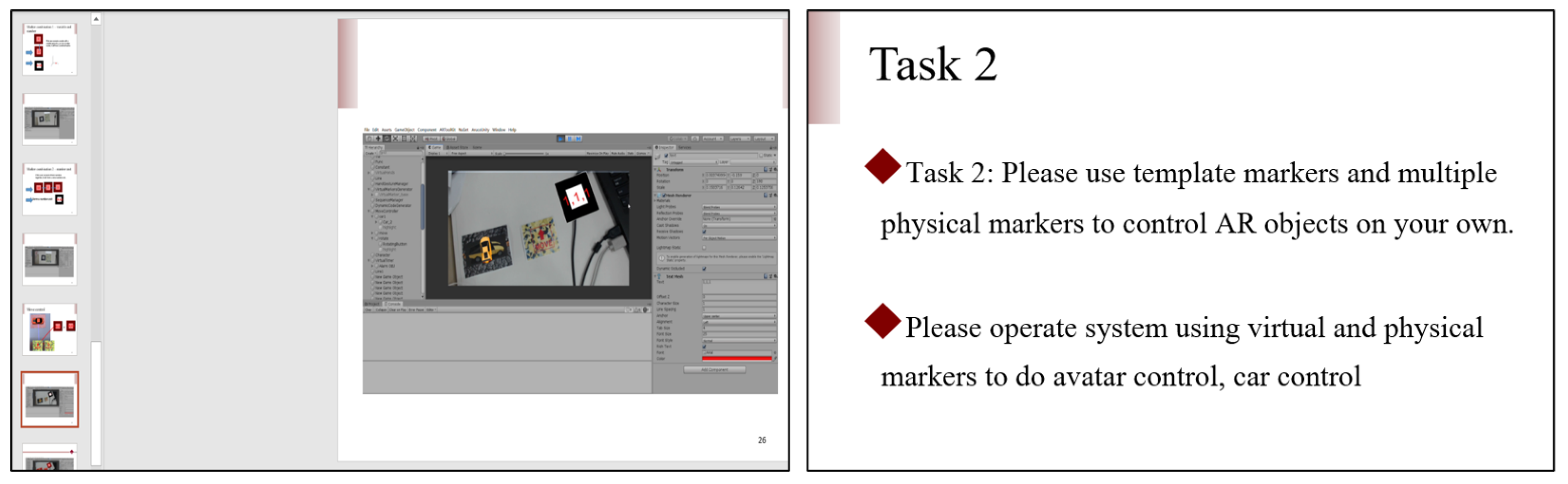 Virtual Marker Technique to Enhance User Interactions in a Marker-Based ...