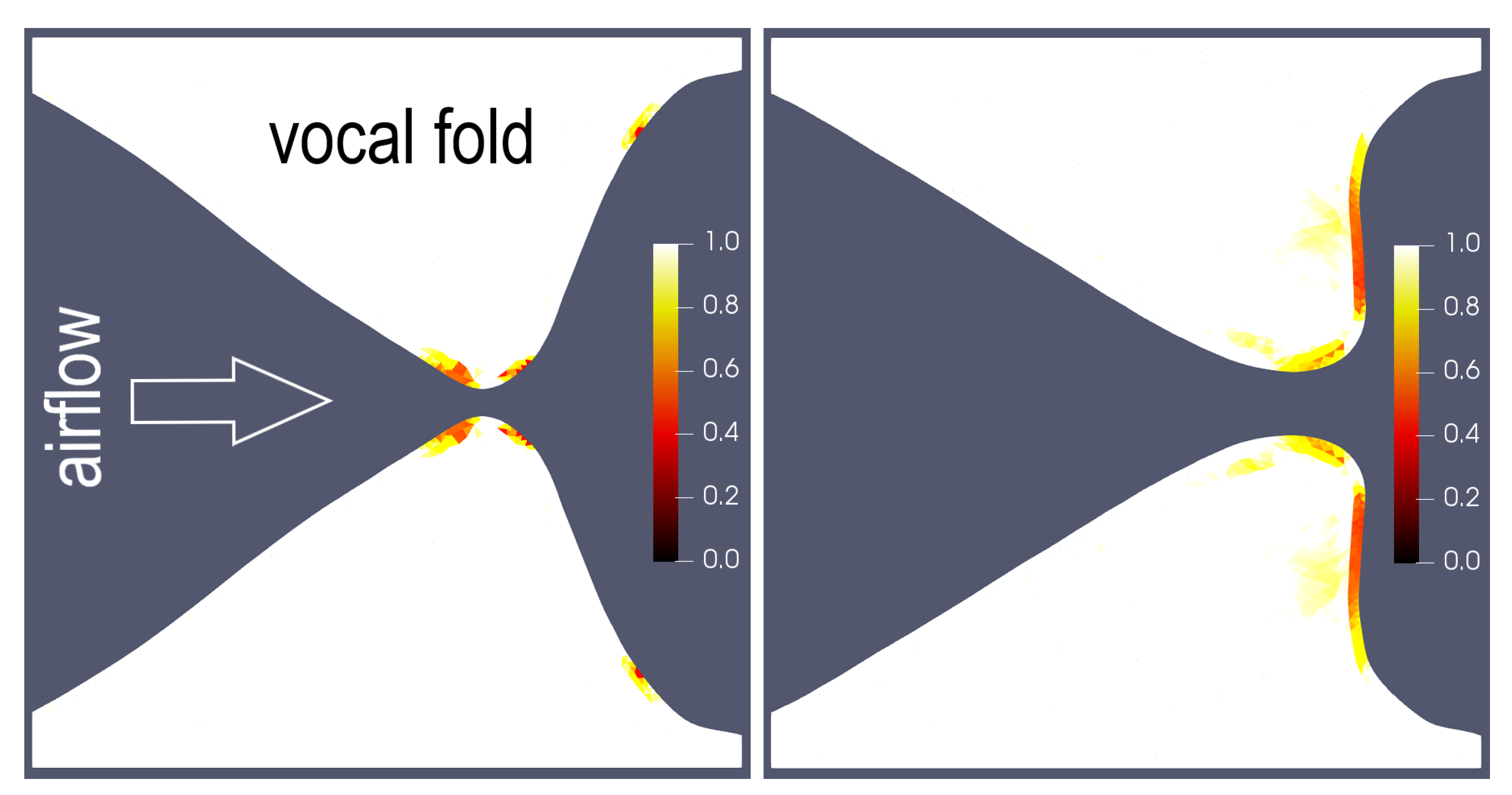 Vibrations of Nonlinear Elastic Structure Excited by Compressible Flow
