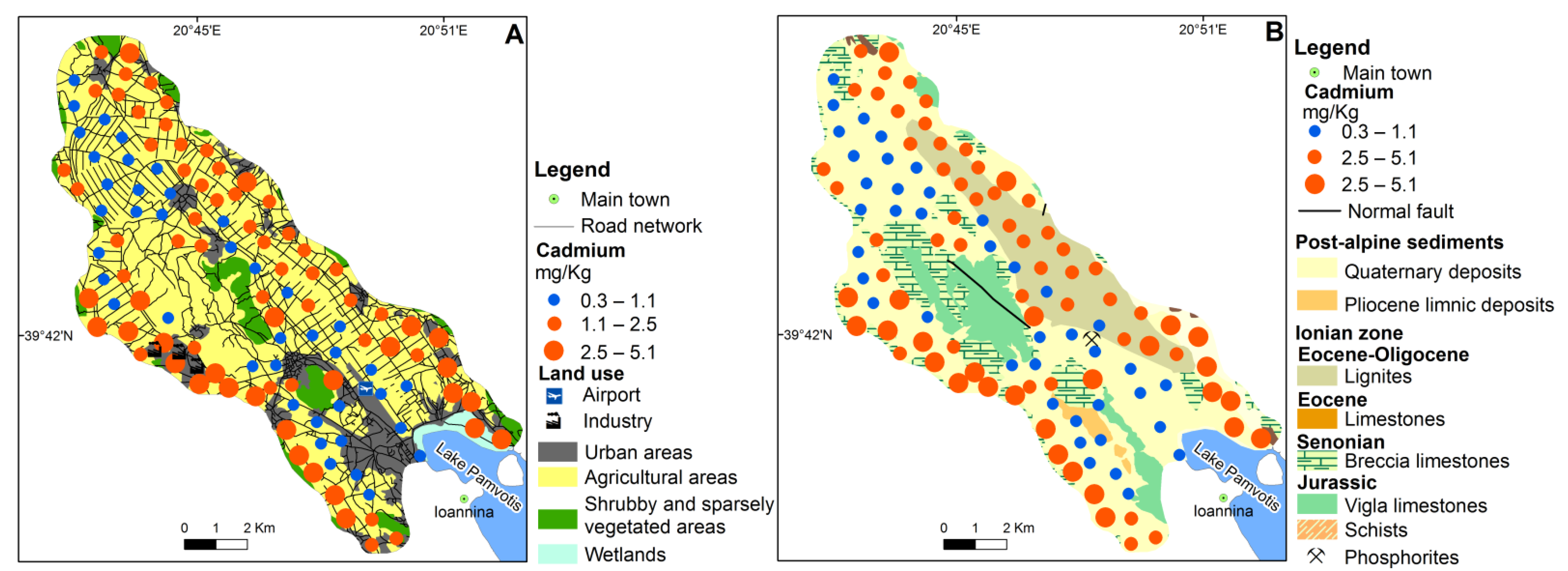 Land Suitability Mapping Using Geochemical and Spatial Analysis Methods
