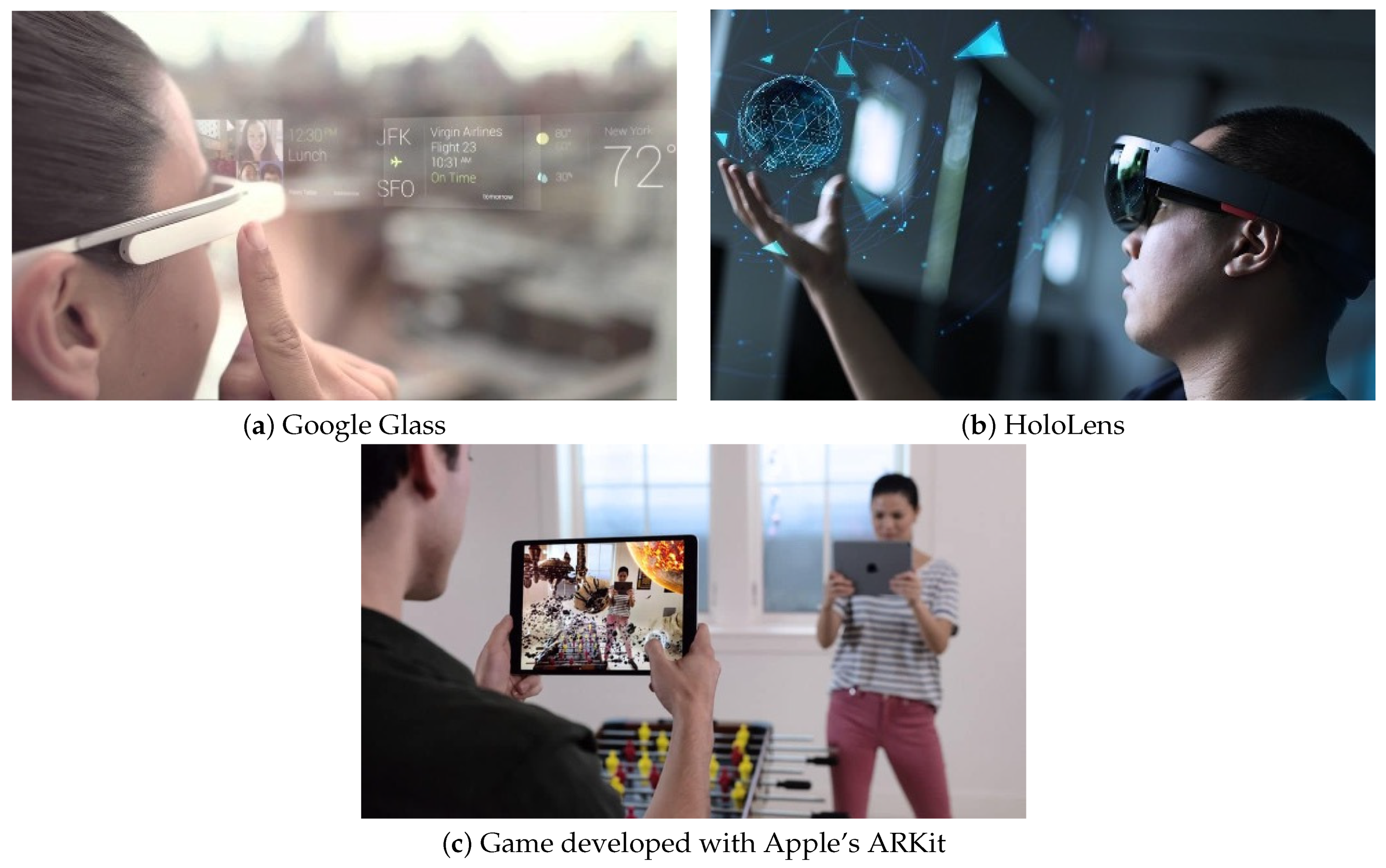 Augmented Reality and Machine Learning Incorporation Using YOLOv3 and ARKit