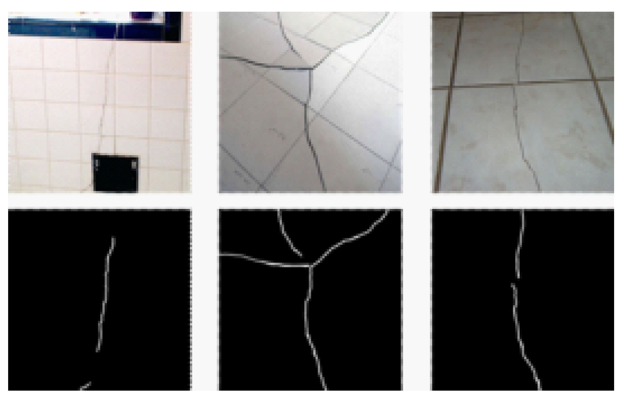 Ceramic Cracks Segmentation with Deep Learning