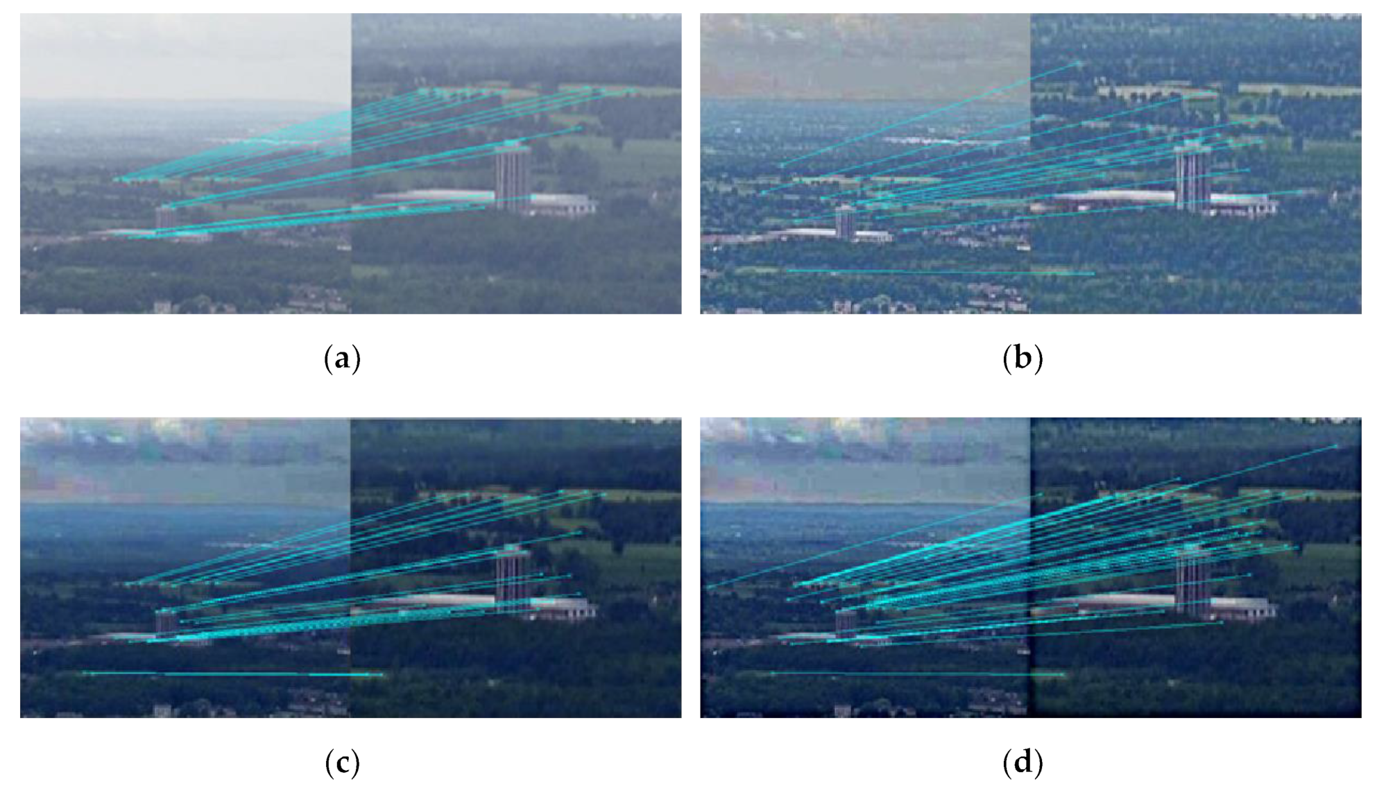 Haze Removal Based on Refined Transmission Map for Aerial Image Matching