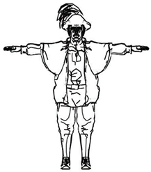 Line Drawing Extraction from Cartoons Using a Conditional Generative Adversarial Network