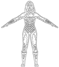 Line Drawing Extraction from Cartoons Using a Conditional Generative Adversarial Network