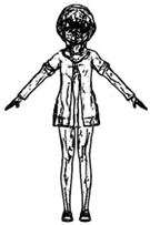 Line Drawing Extraction from Cartoons Using a Conditional Generative Adversarial Network