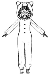 Line Drawing Extraction from Cartoons Using a Conditional Generative Adversarial Network