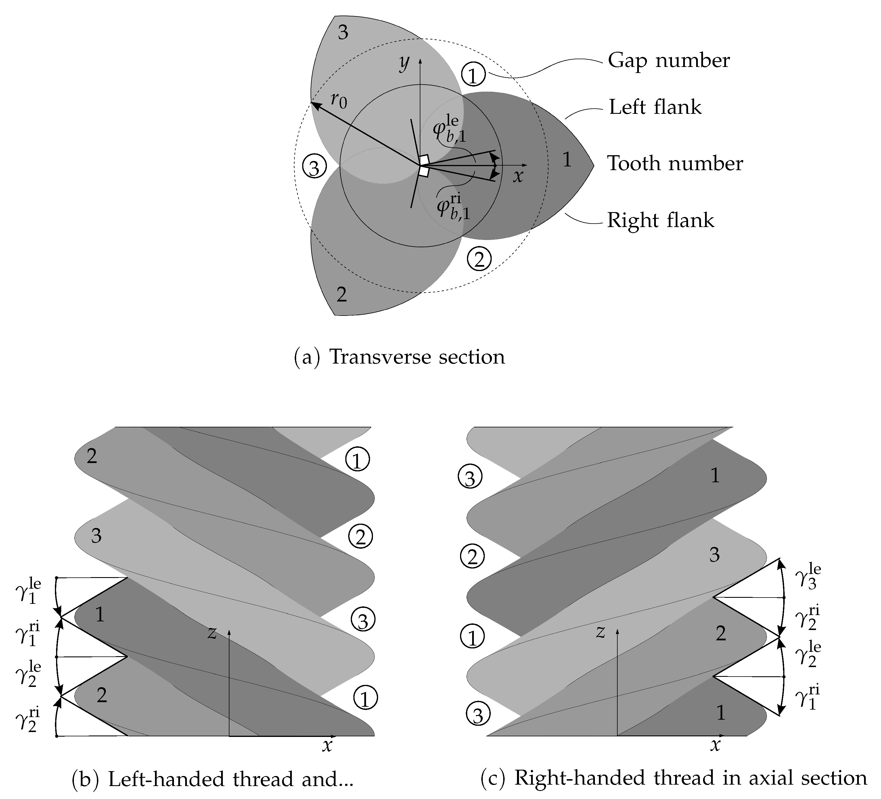 A Unified Theory for 3D Gear and Thread Metrology
