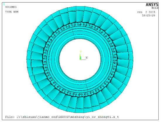 Study on the Coupled Vibration Characteristics of a Two-Stage Bladed ...