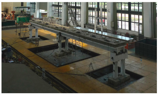 Collapse Analysis of a Two-Span Reinforced Concrete Bridge Model