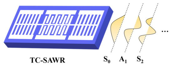 Detecting Small Size Mass Loading Using Transversely Coupled SAW Resonator