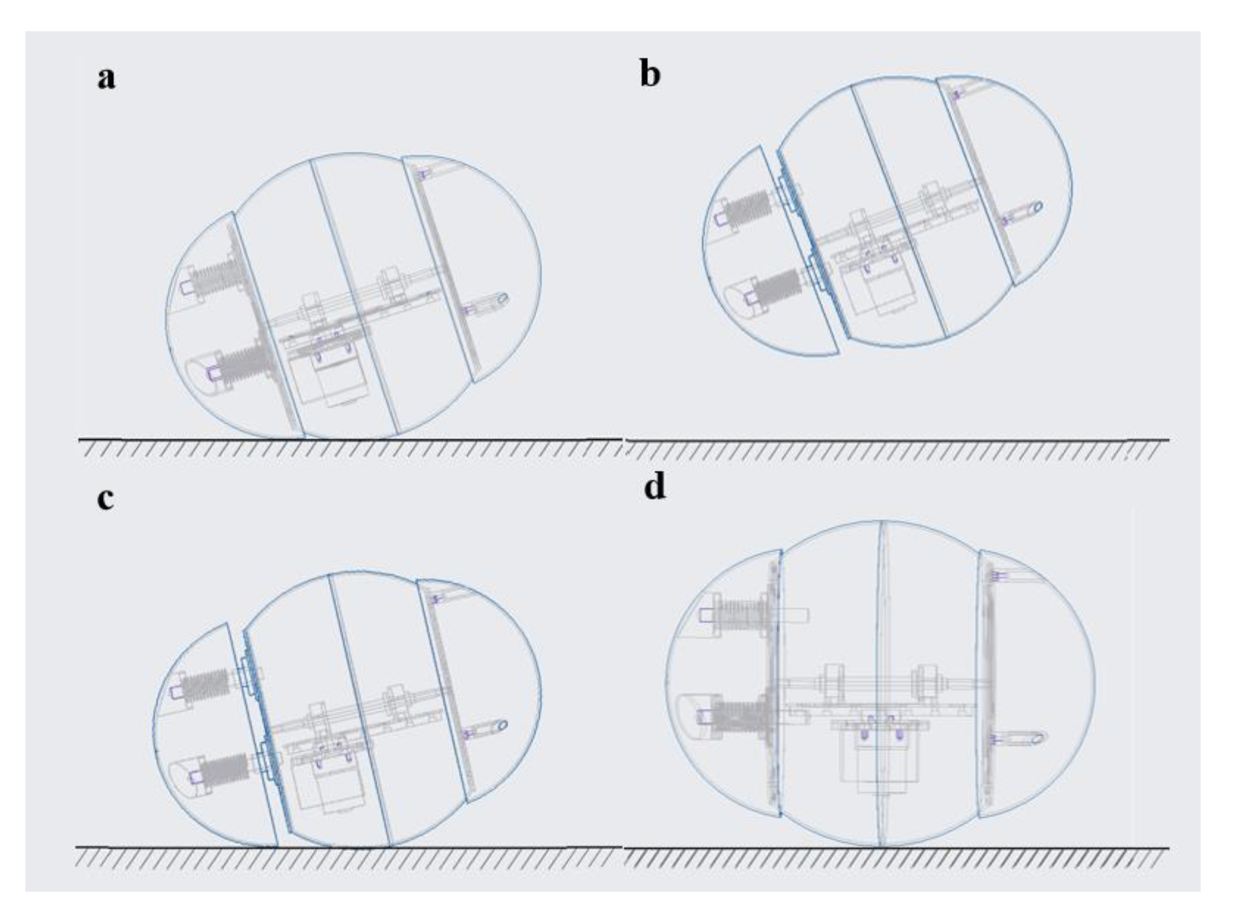 Design and Analysis of the Rolling and Jumping Compound Motion Robot