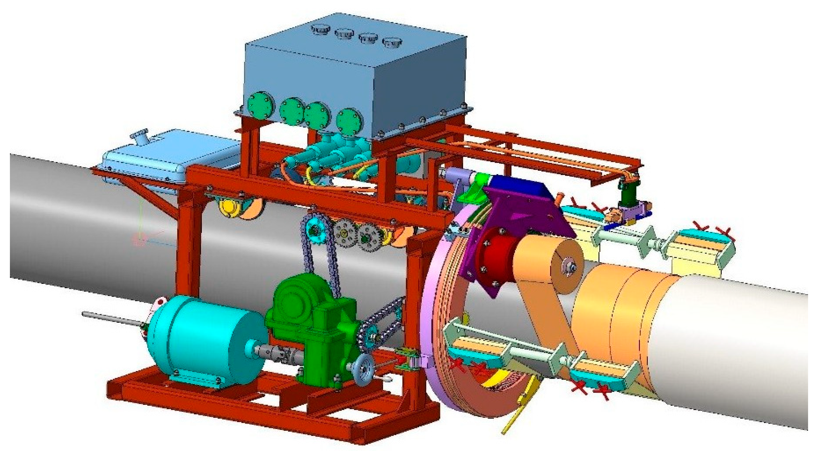 Stress Analysis in Damaged Pipeline with Composite Coating
