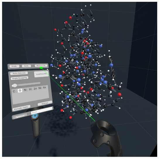 VRChem: A Virtual Reality Molecular Builder