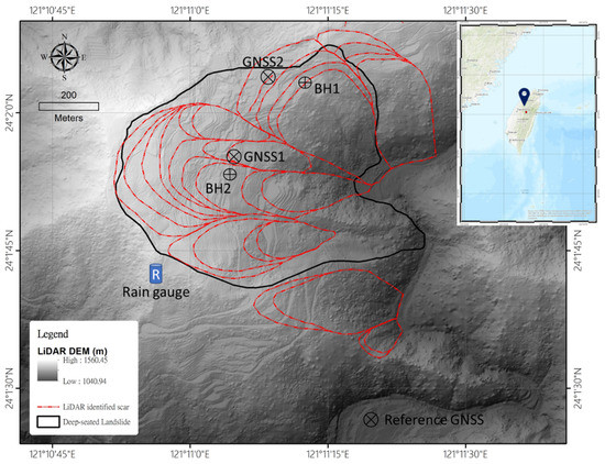 High-Resolution LiDAR Digital Elevation Model Referenced Landslide ...