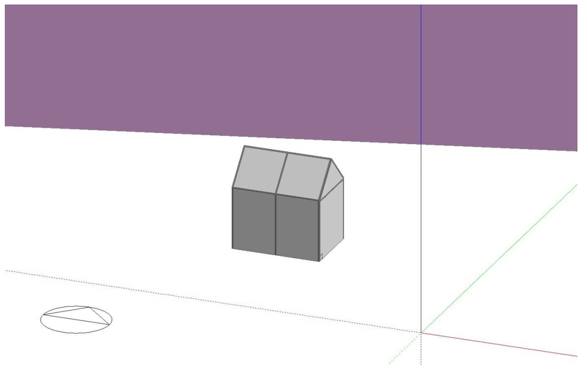 Computational Modeling of the Thermal Behavior of a Greenhouse