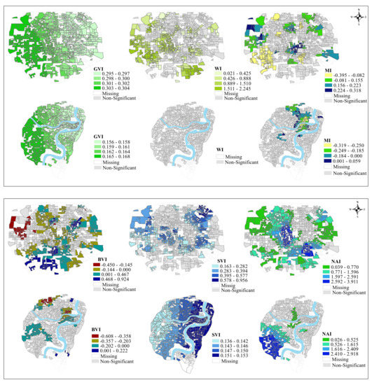 Analyzing Multiscale Spatial Relationships between the House Price and Visual Environment Factors