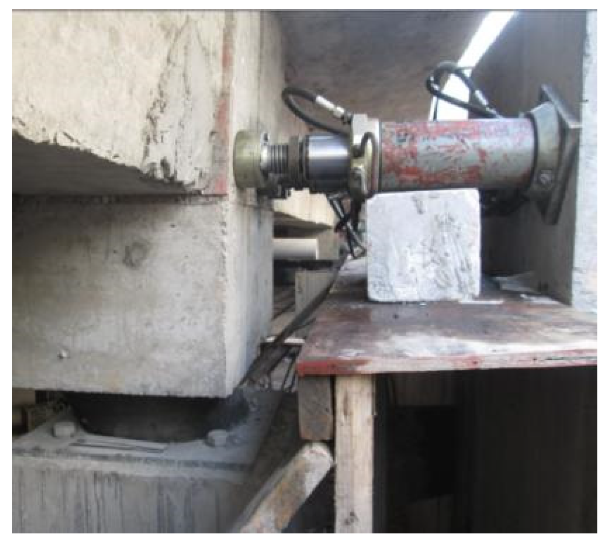 Field Test for a Base Isolation Structure on Condition of Horizontal ...