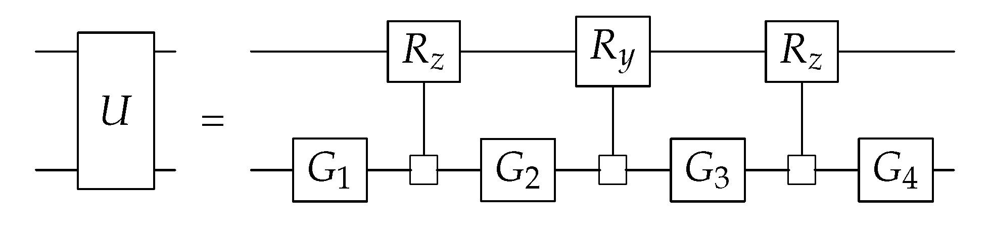 Efficient Decomposition of Unitary Matrices in Quantum Circuit Compilers