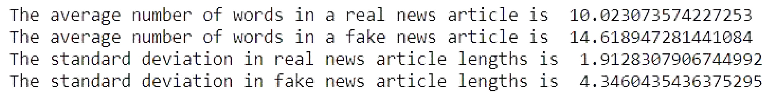 Fake News Classification Based on Content Level Features