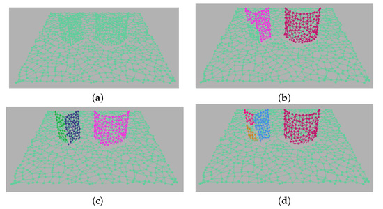 Growing Neural Gas with Different Topologies for 3D Space Perception