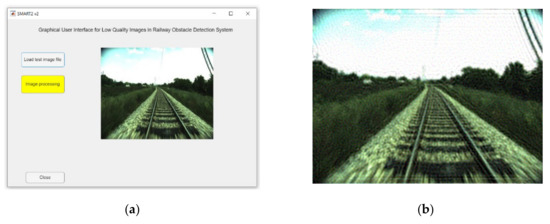 Dealing with Low Quality Images in Railway Obstacle Detection System