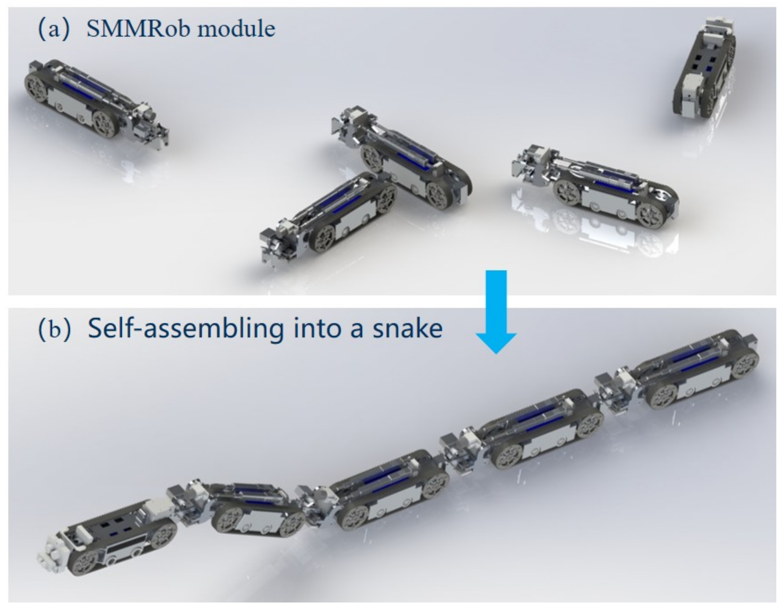 Applied Sciences Free Full Text Design And Experiments Of A Compact Self Assembling Mobile