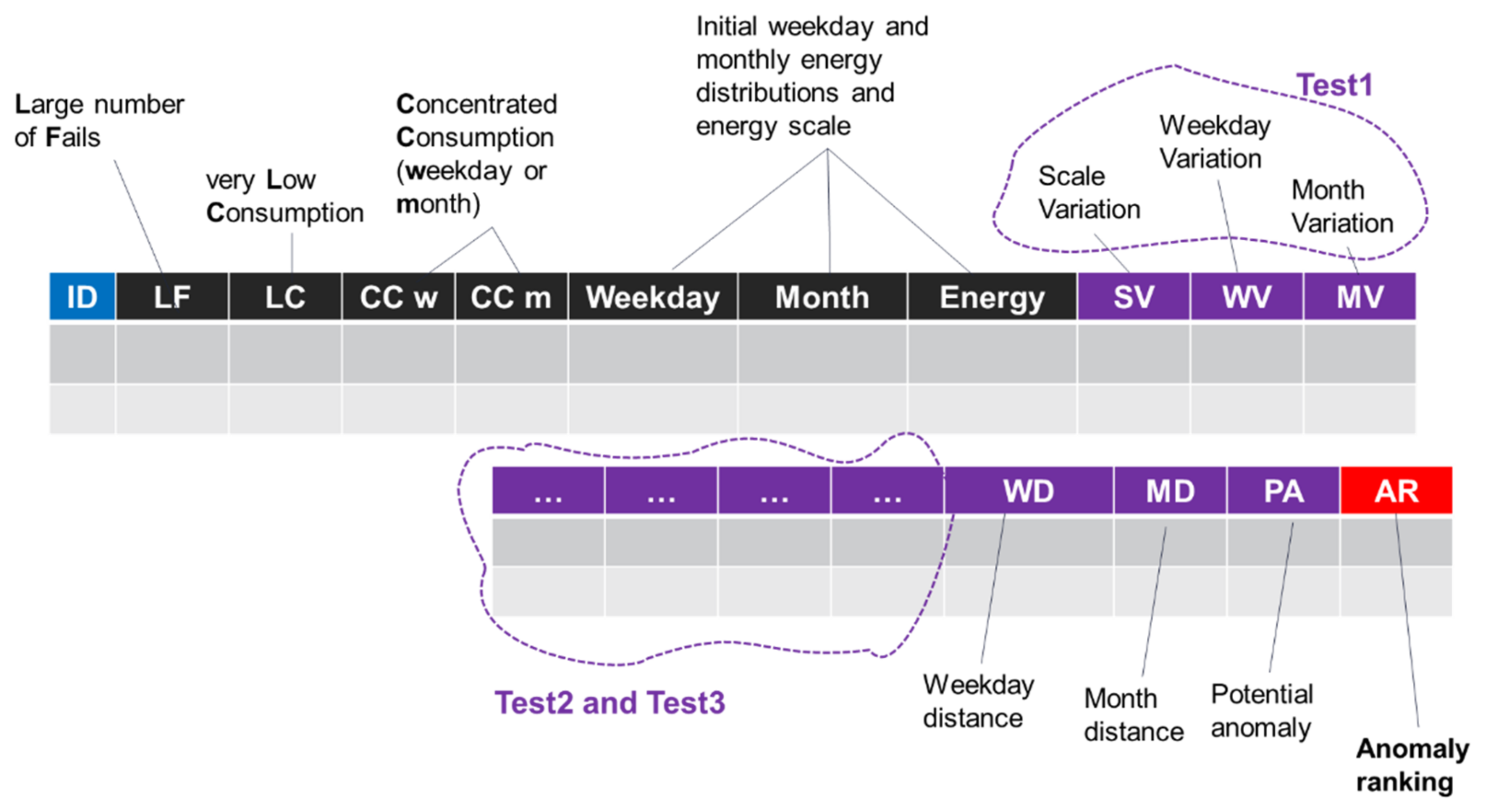 Identification Of Typical And Anomalous Patterns In Electricity Consumption