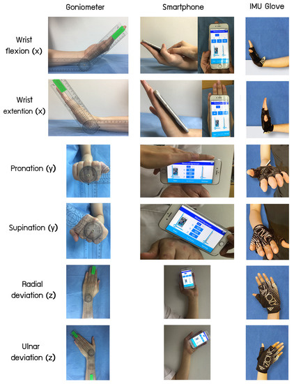 Comparison of the Wrist Range of Motion Measurement between Inertial ...