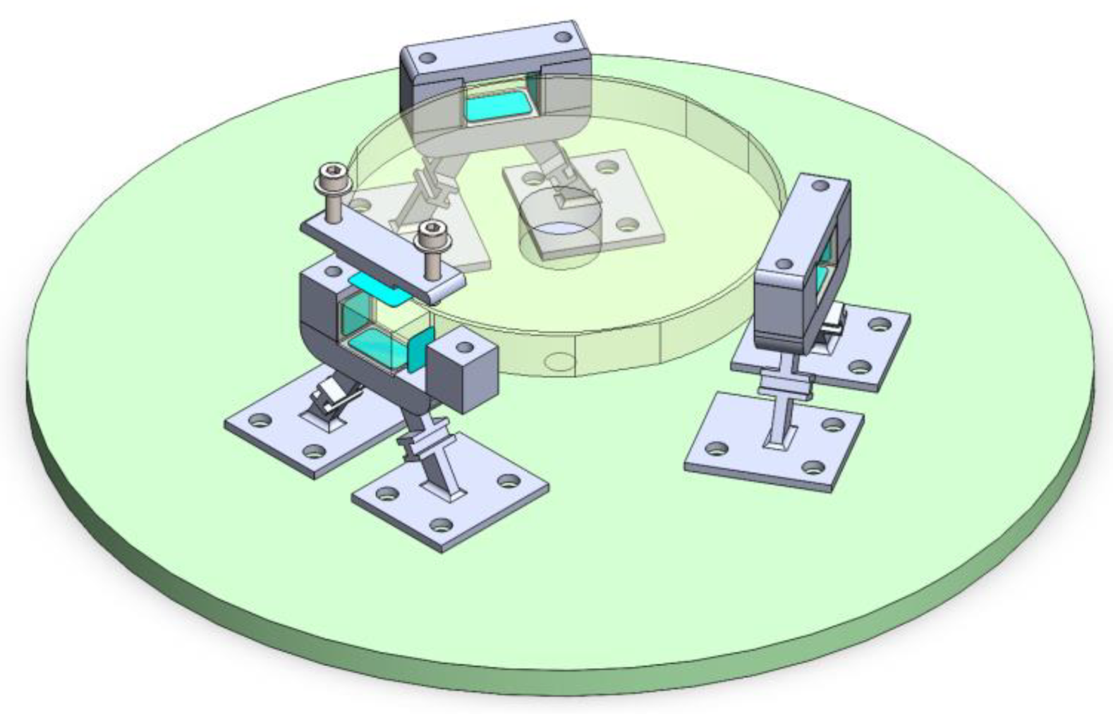 Analysis on the Isostatic Bipod Mounts for the HERA Mission LIDAR