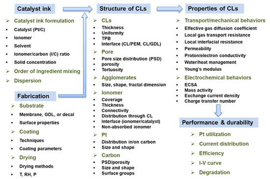 Effect of Catalyst Ink and Formation Process on the Multiscale ...