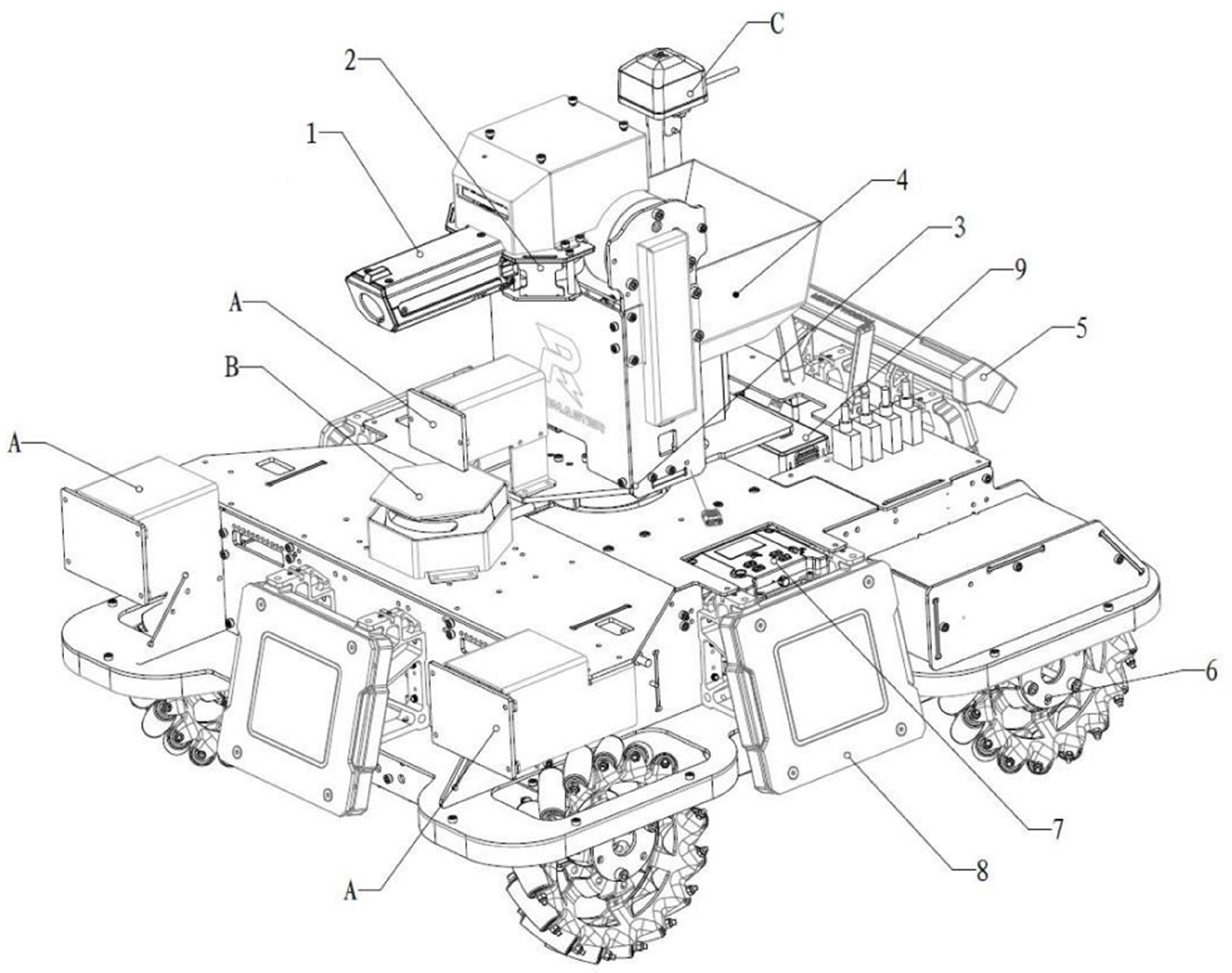 Object Detection Algorithm for Wheeled Mobile Robot Based on an Improved YOLOv4