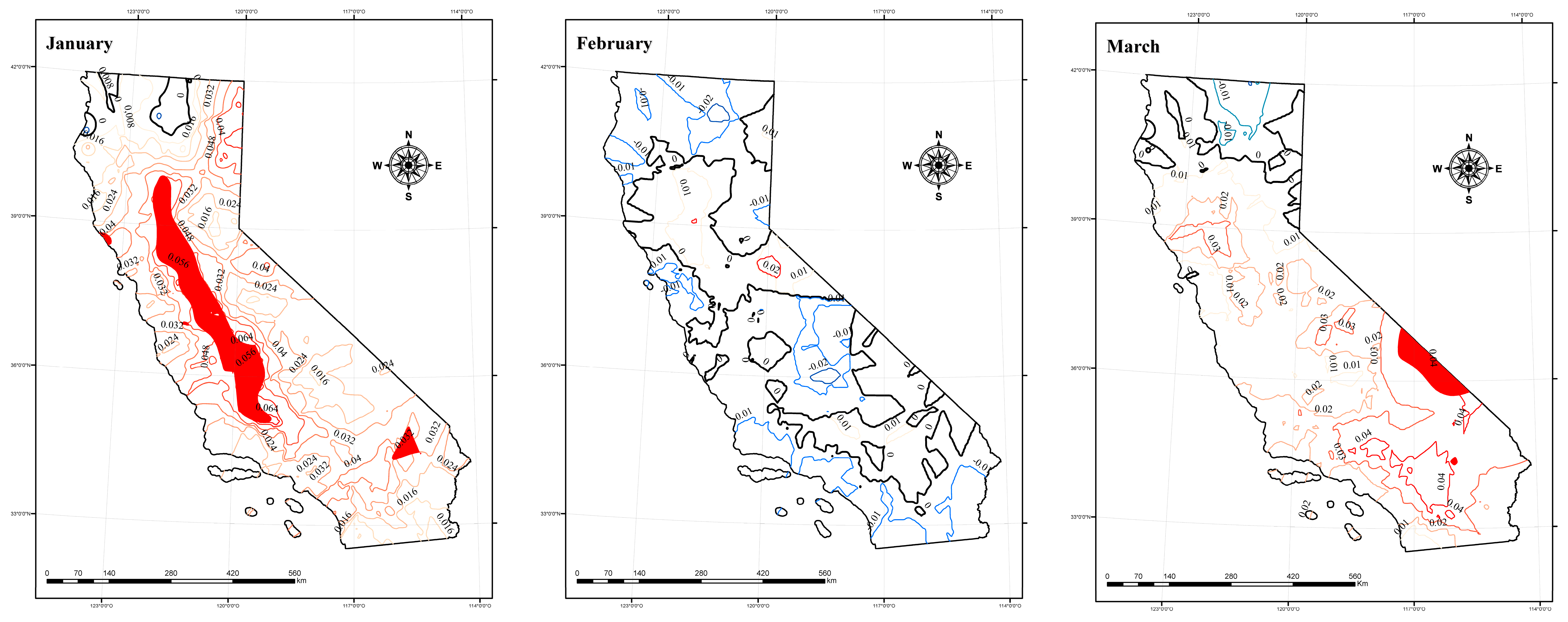 Analysis of Recent Mean Temperature Trends and Relationships with ...