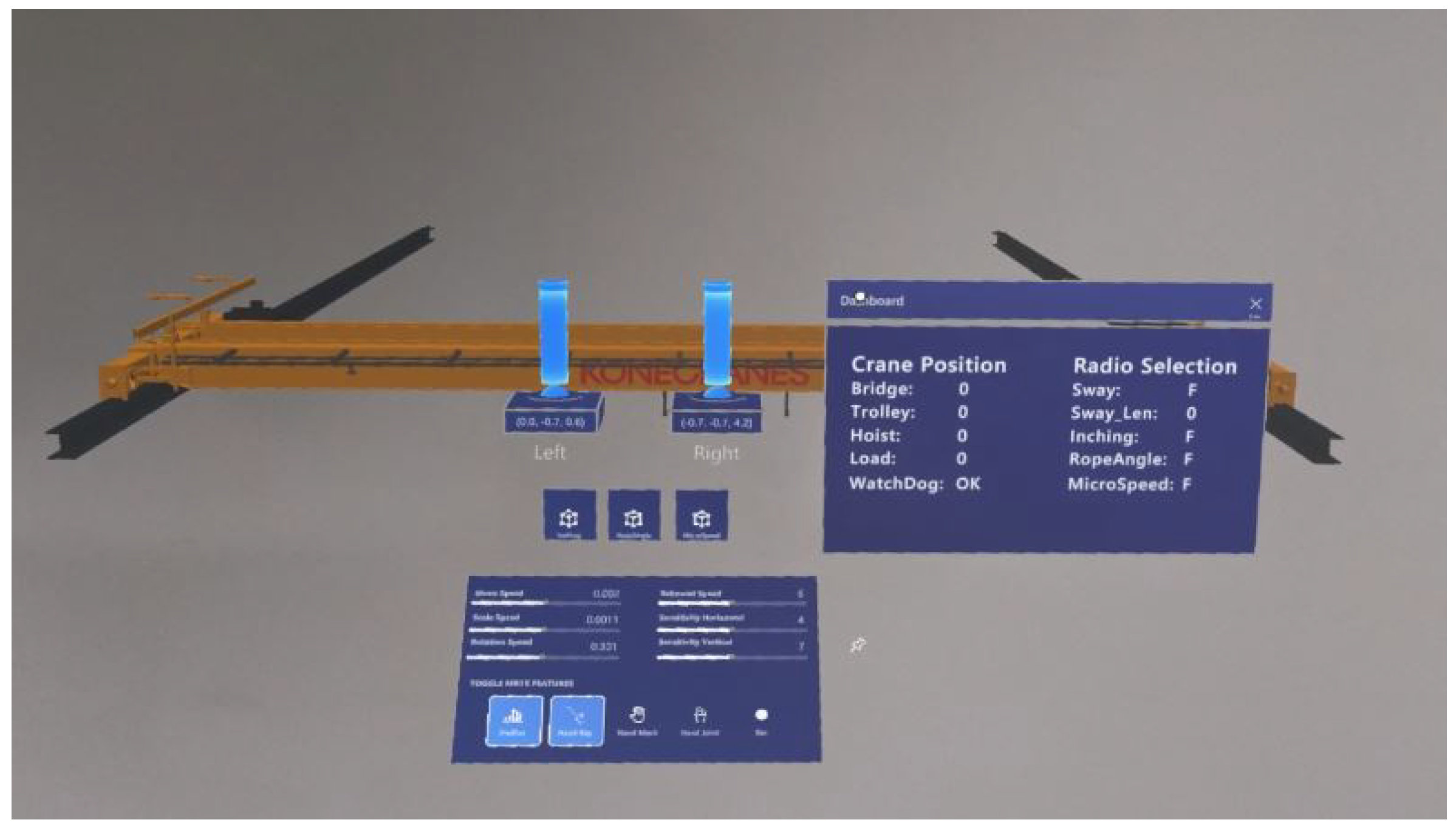 Extended Reality Application Framework for a Digital-Twin-Based Smart Crane