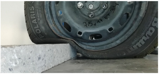 The Analysis of Pneumatic Wheel Rim Deformation While Hitting an Obstacle