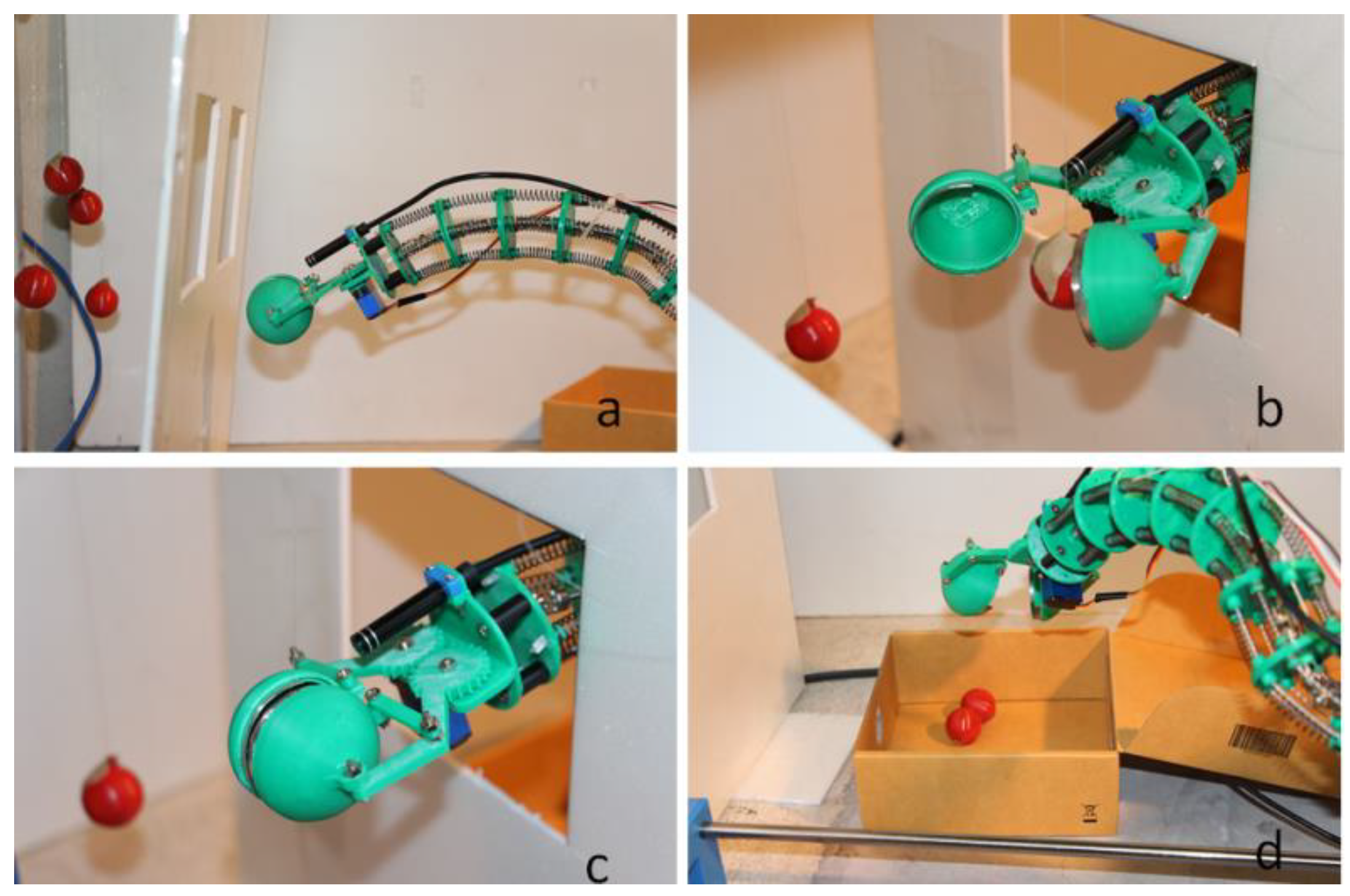 Development of Continuum Robot Arm and Gripper for Harvesting Cherry ...