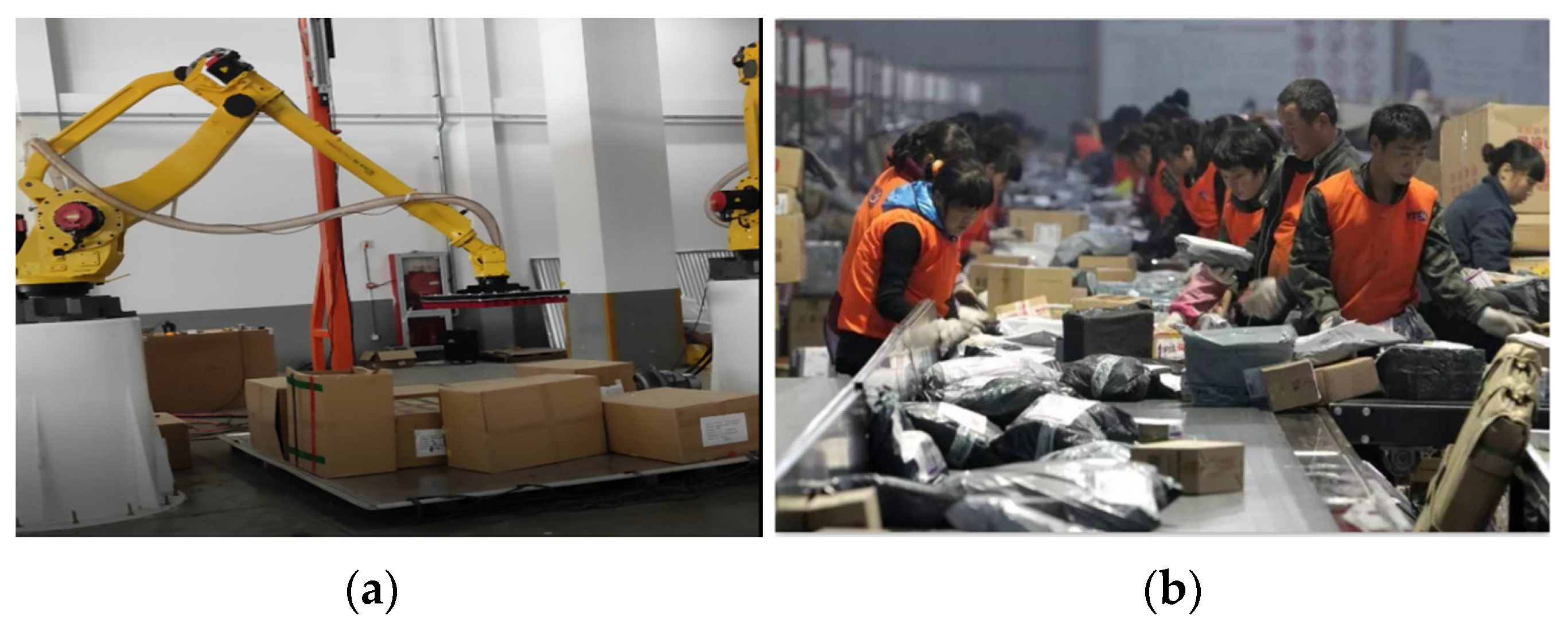 Intelligent Detection of Parcels Based on Improved Faster R-CNN