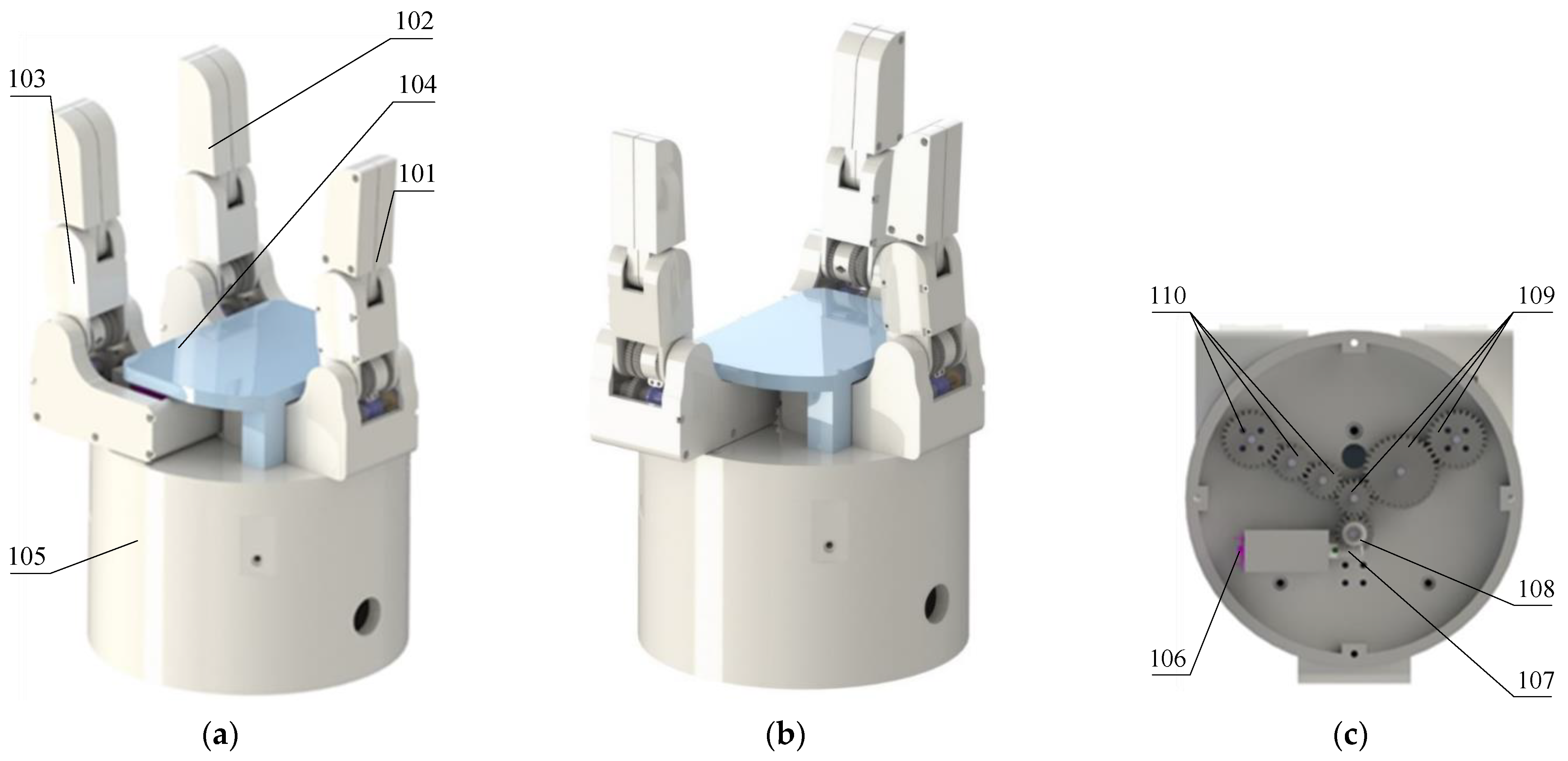 Electromagnetic Switching Multiple Grasping Modes Robot Hand