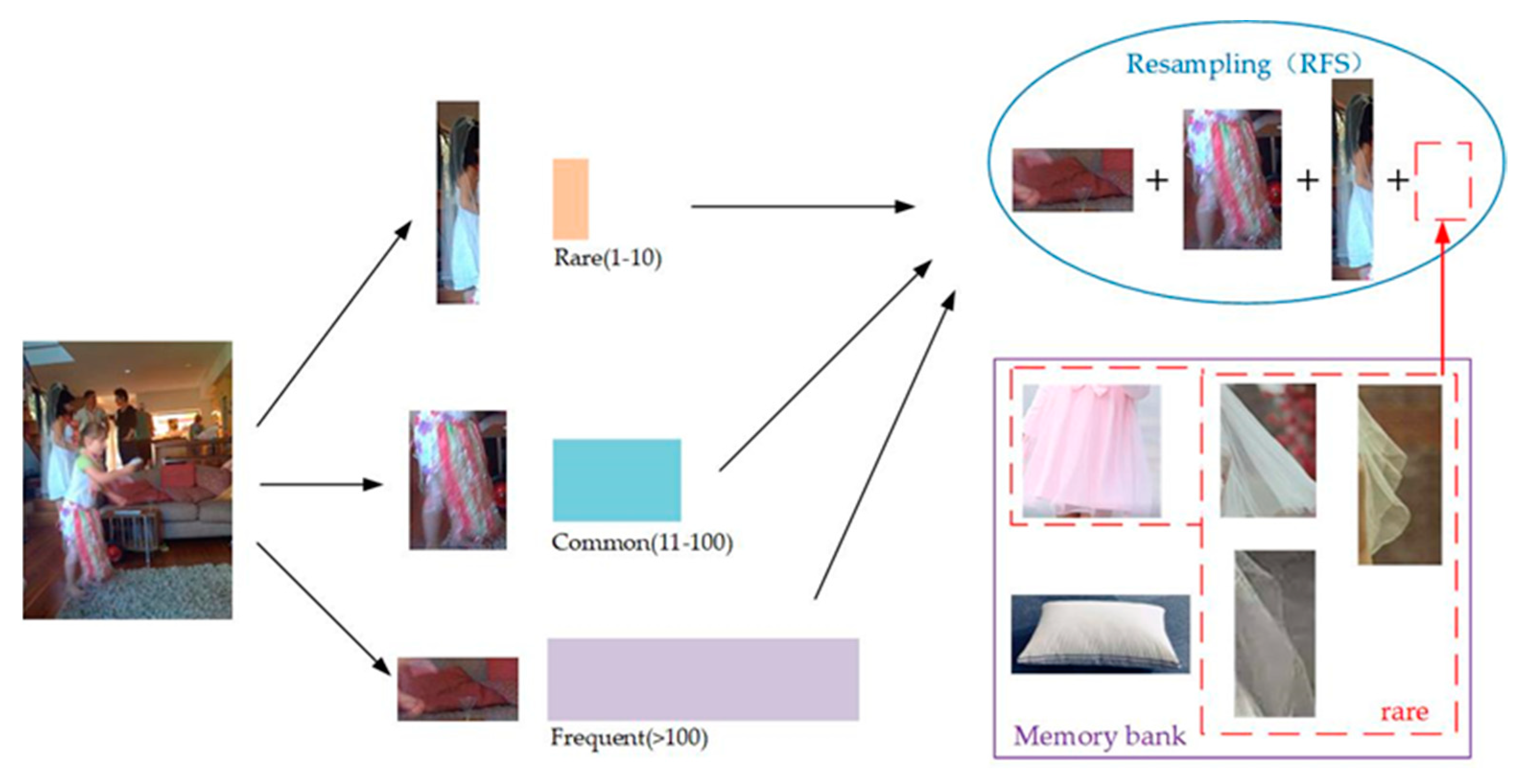 Long-Tail Instance Segmentation Based on Memory Bank and Confidence Calibration