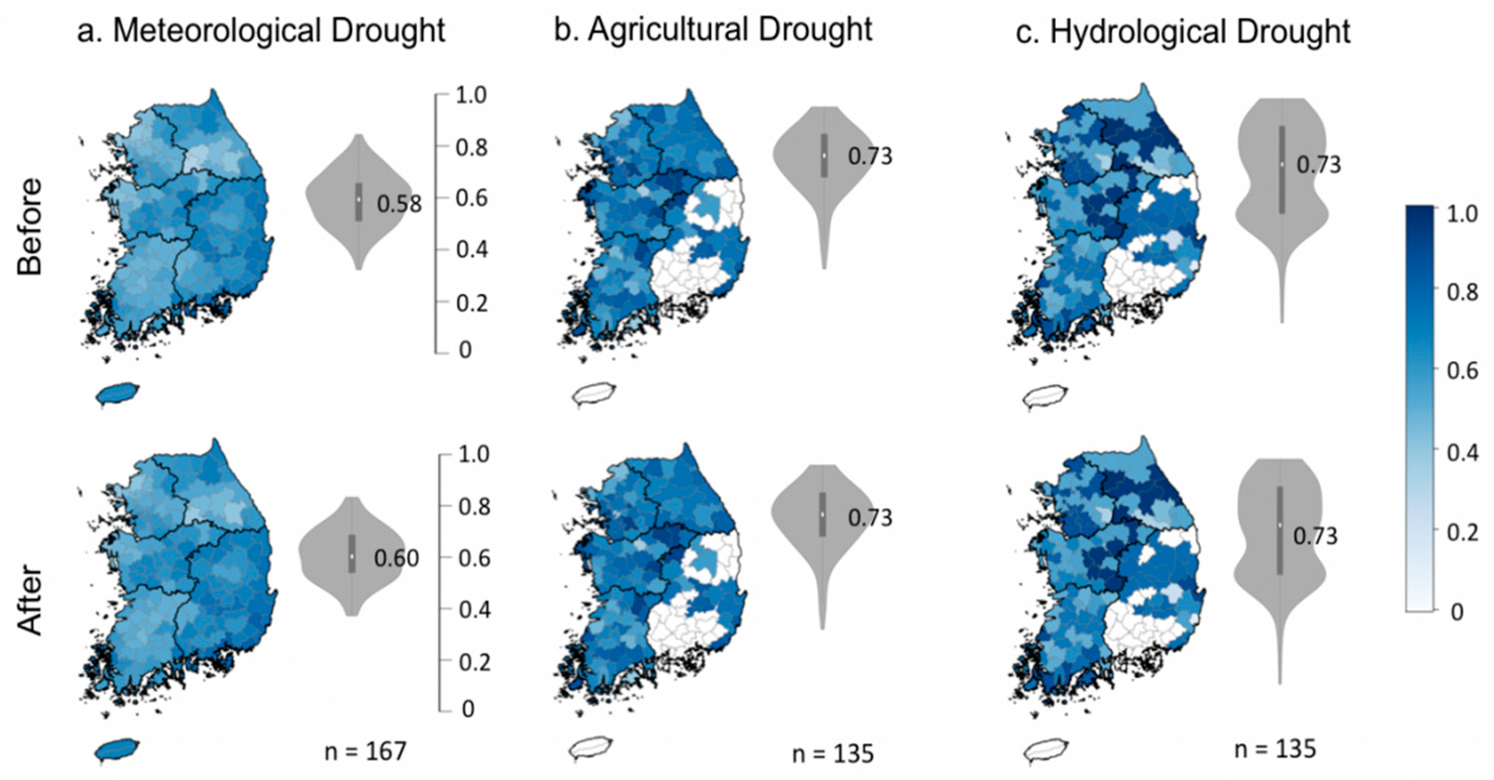 OneMap Drought Monitoring Analysis Based on Statistical Models