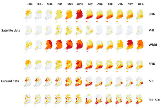 OneMap Drought Monitoring Analysis Based on Statistical Models