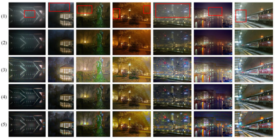 Nighttime Image Dehazing Based on Point Light Sources