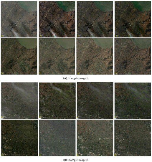 Multi-Input Attention Network for Dehazing of Remote Sensing Images