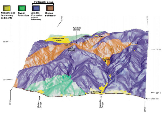 The Geomorphological and Geological Structure of the Samaria Gorge ...