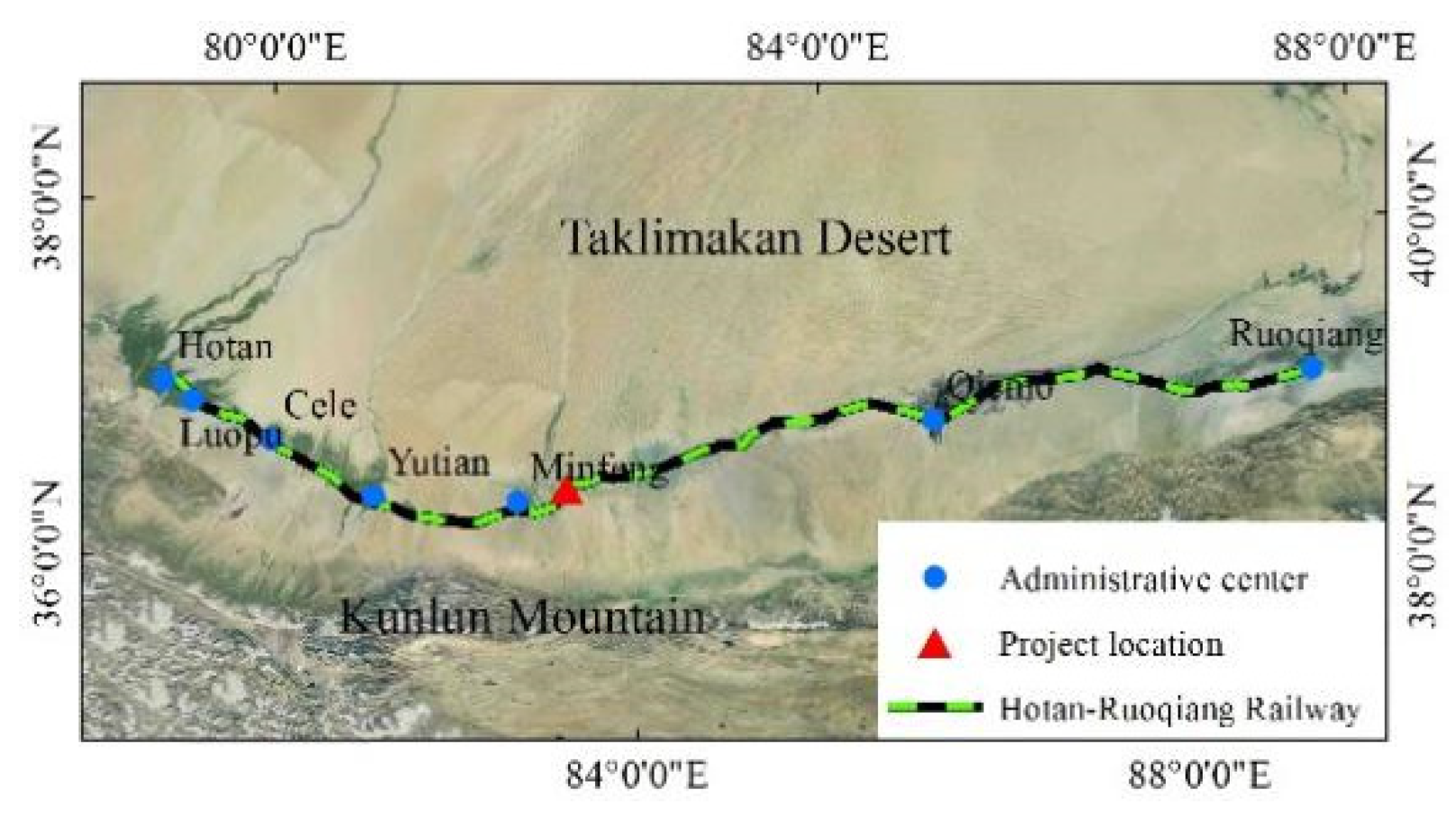An Optimization Model for a Desert Railway Route Scheme Based on ...