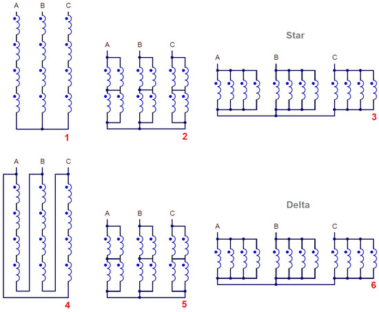 The Electronic Switch of Windings of a Standard BLDC Motor
